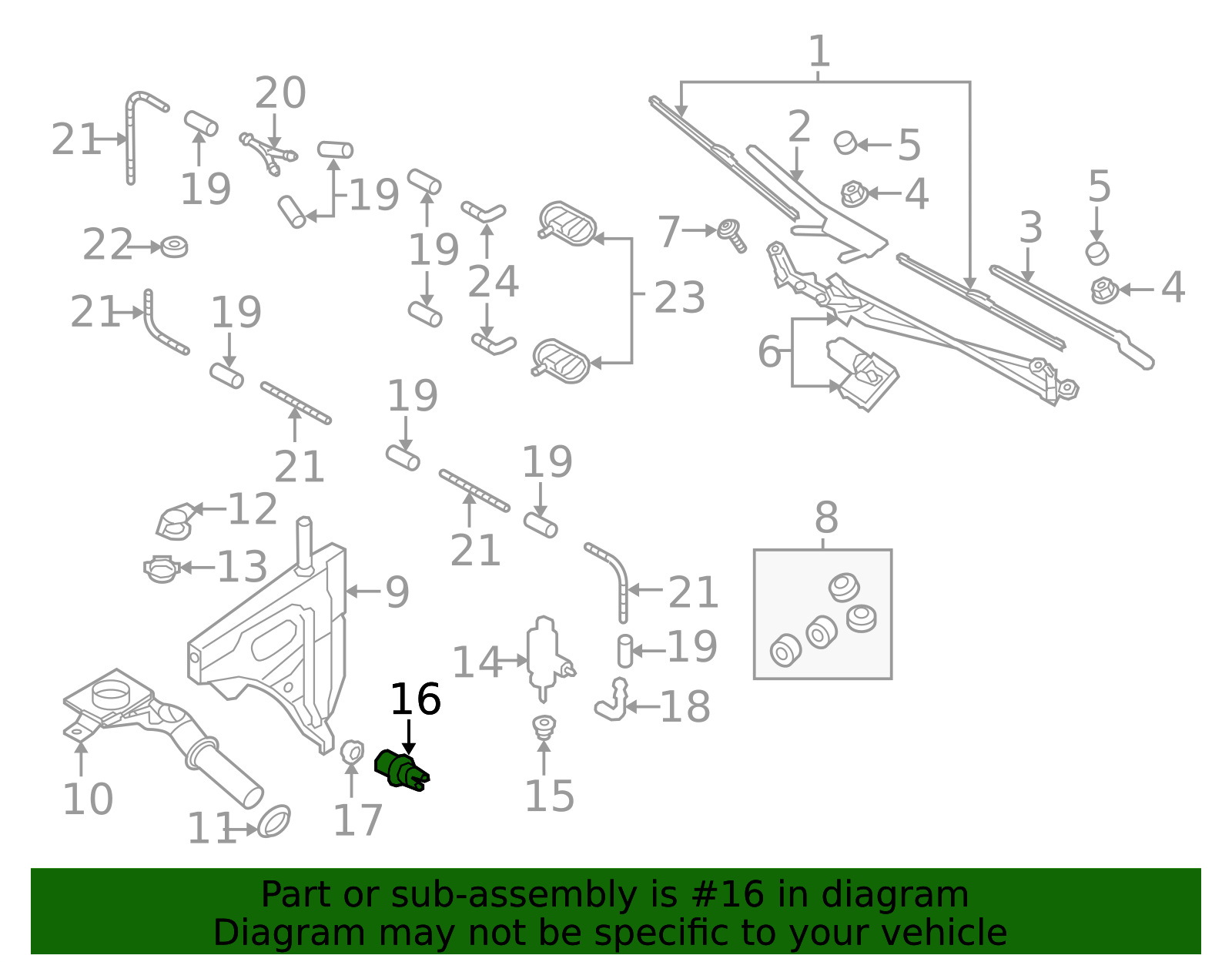 1998-2025 Audi Washer Fluid Level Sensor 7M0-919-376 | Retail ...