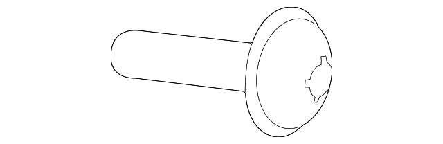 Genuine OEM Ford - Inlet Duct Screw W506975-S307 | OEM Ford Parts ...