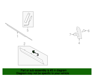 2013-2020 Ford Wheel Opening Molding Screw -W716351-S300 | QuirkParts