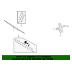 2013-2020 Ford Wheel Opening Molding Screw -W716351-S300 | QuirkParts