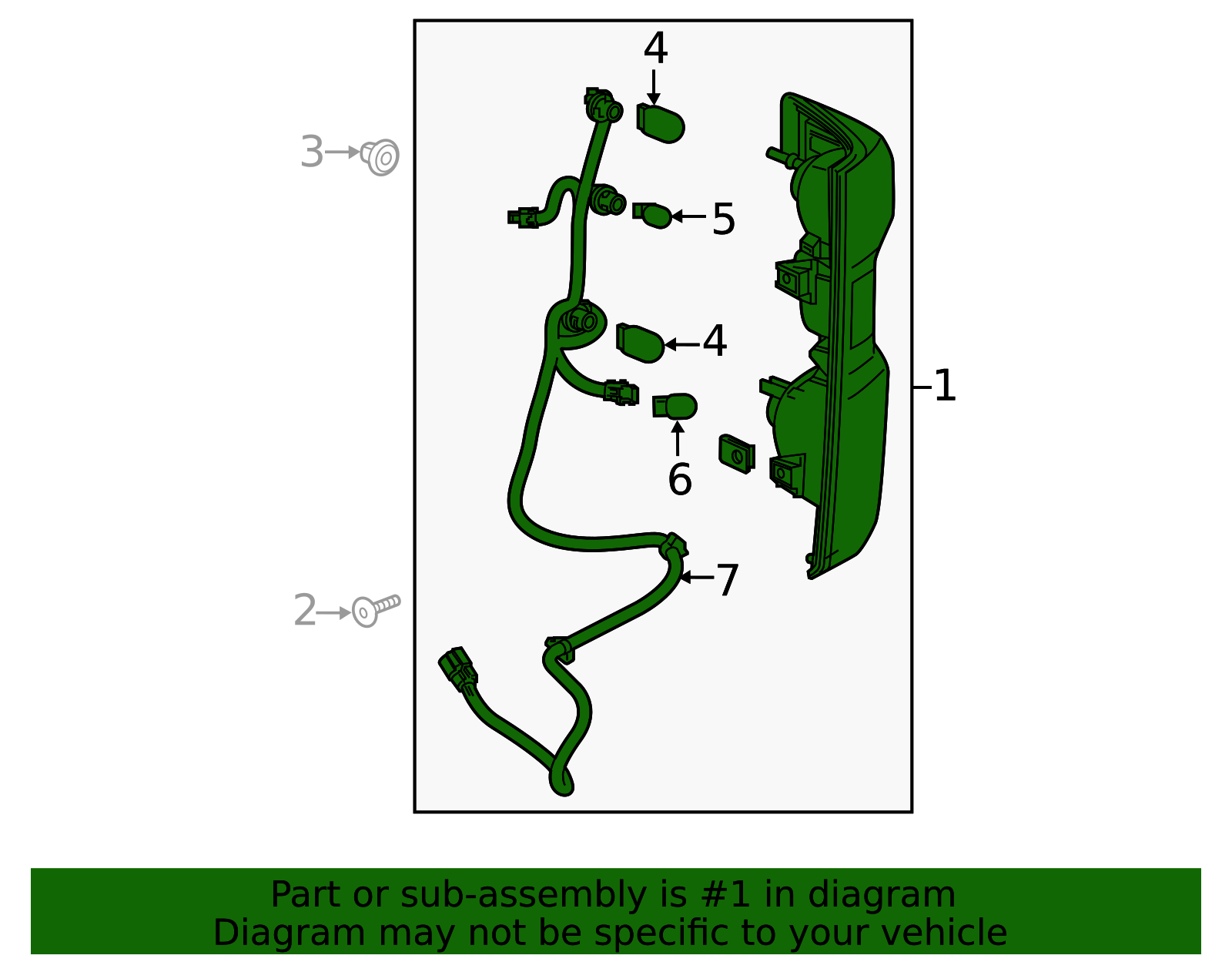 2020-2023 Chevrolet Lamp 85079090 GM | GMPartsDirect.com