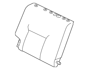 2021-2023 Nissan Kicks Seat Back Assembly 88600-5R00A | TascaParts.com