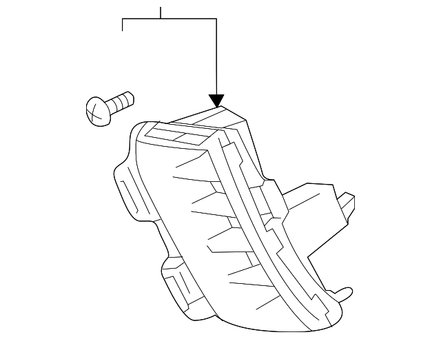 2018-2019 Mitsubishi Outlander Sport Blank Cover 6400K979 | Mitsubishi ...