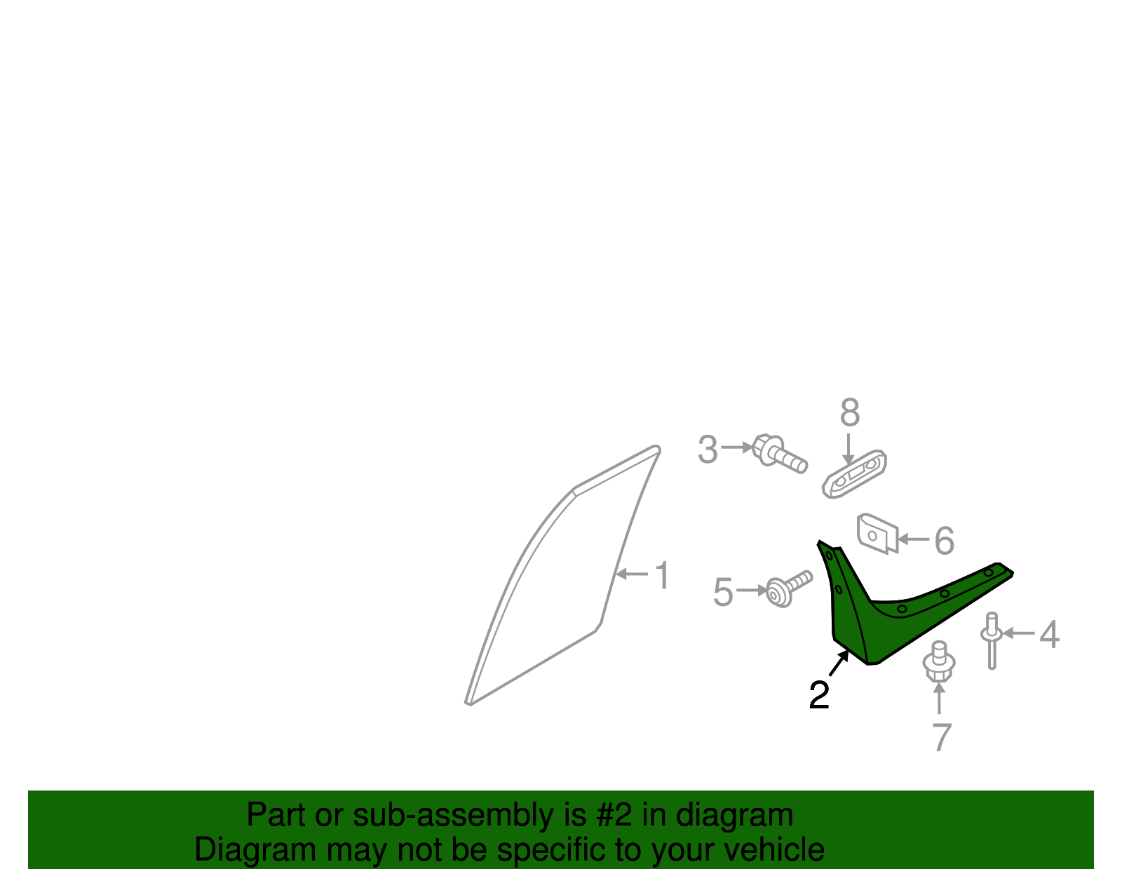 2017-2020 Infiniti Q60 Deflector 78811-5CA0A | Faulkner Infiniti of ...