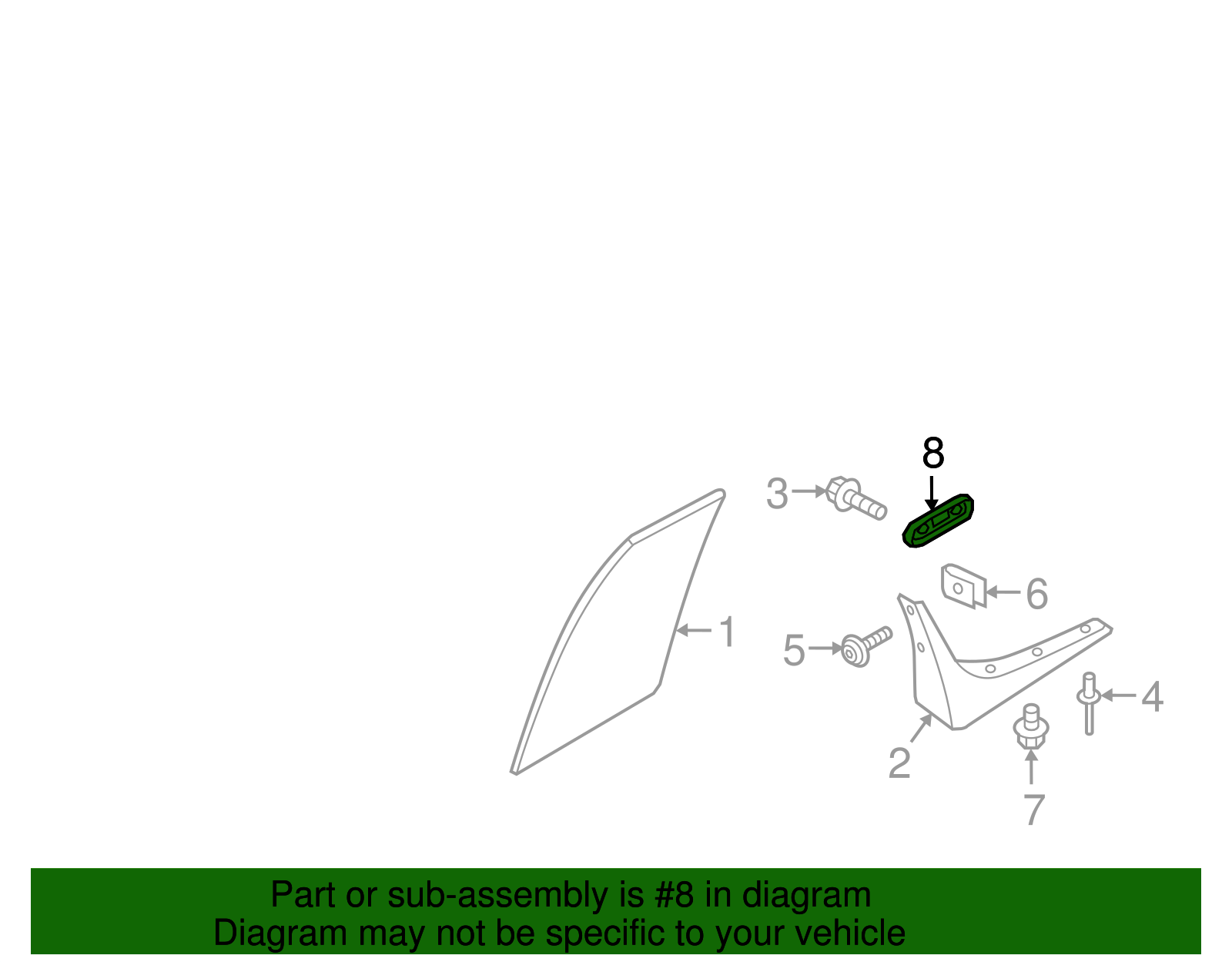 2017-2020 Infiniti Q60 Deflector Bracket 85221-5CA0B | INFINITI OF WEST ...
