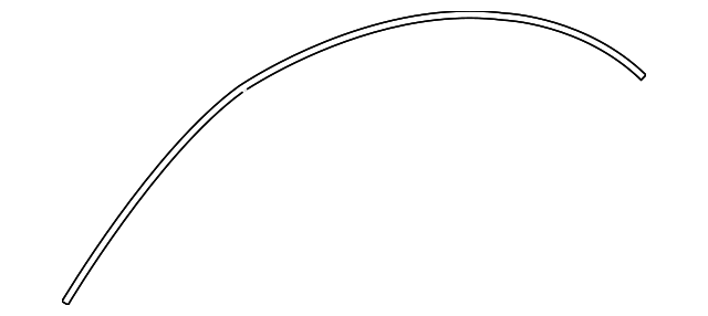 117-673-03-83 - Roof Molding 2014-2019 Mercedes-Benz | Mercedes-Benz ...