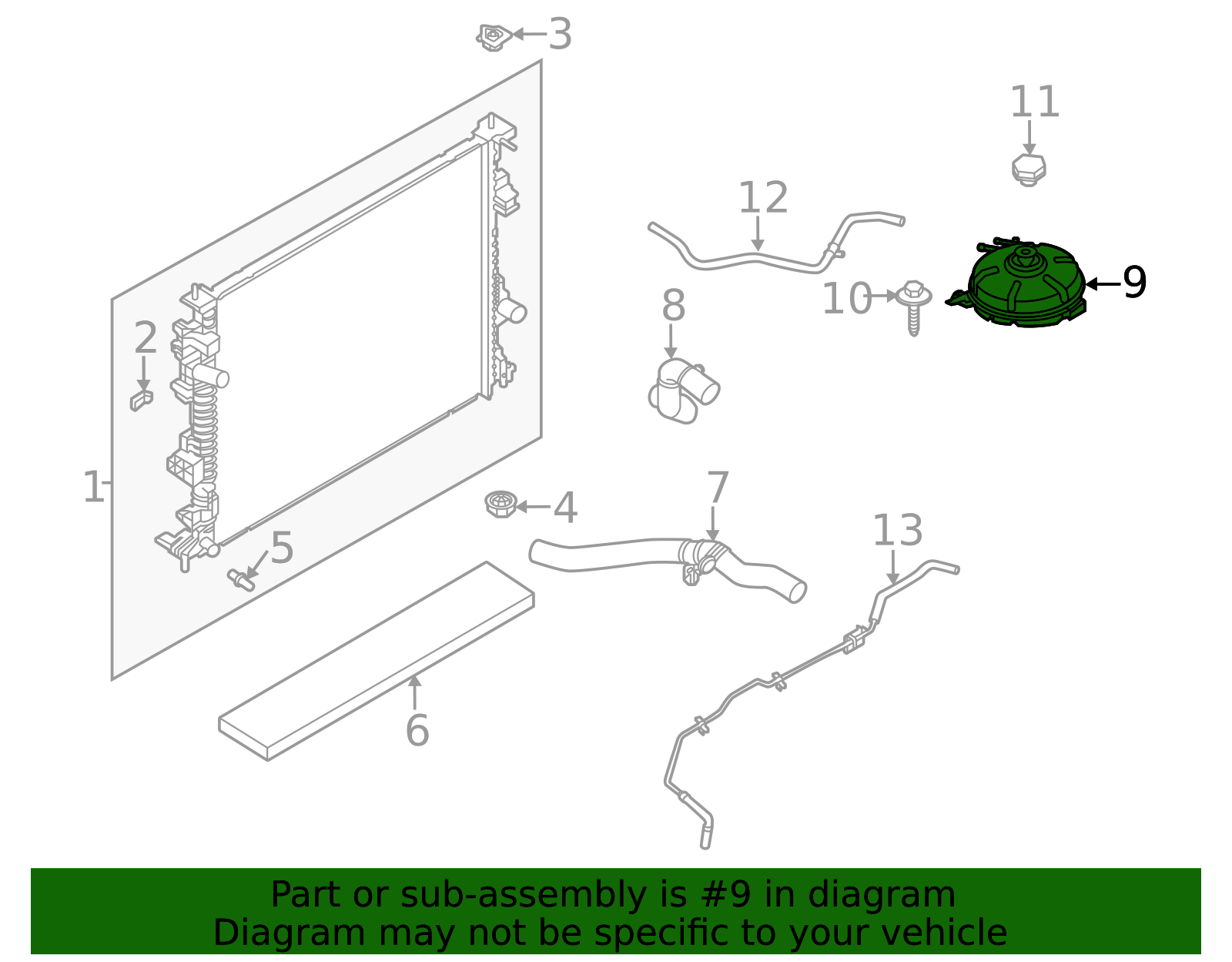 LX6Z-8A080-A - 2020-2024 Ford - Expansion Tank | My Ford Parts