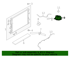 2020-2022 Ford Expansion Tank LX6Z-8A080-H | OEM Parts Online
