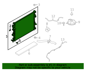 LX6Z-8005-M - Radiator - 2020-2023 Ford | Lasco Auto Parts