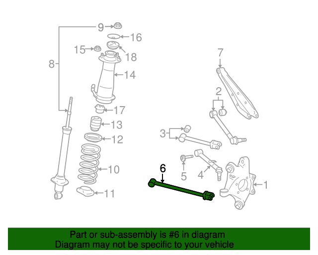 48710-53020 - Lower Arm 2006-2013 Lexus | AutoNationParts.com