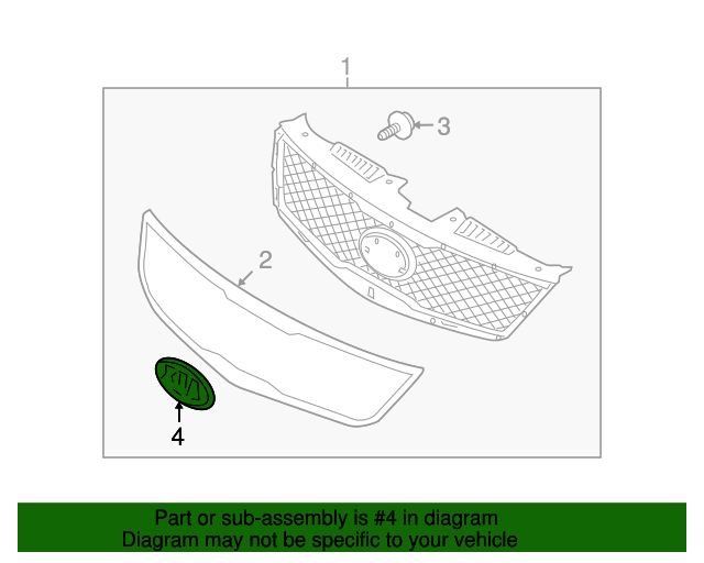 86353-1D000 - Emblem 2007-2013 Kia | Kia.Parts Store