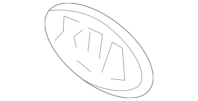 86353-1D000 - Emblem 2007-2013 Kia | Kia.Parts Store