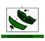 86350-1M010 - Grille Assembly 2010 Kia Forte | Kia.Parts Store