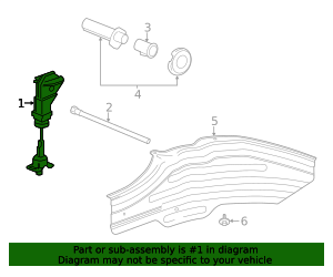 2020-2024 GM Spare Wheel Hoist 84539736 GM | GMPartsDirect.com