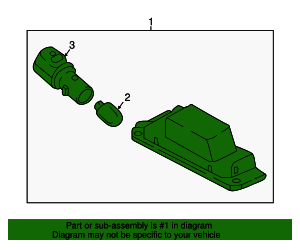 92501-F6000 - License Lamp 2017-2025 Kia | Kia.Parts Store