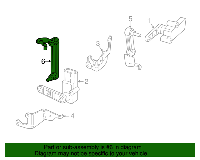 37146853713 - 2016-2024 BMW Link Rod (37-14-6-853-713) | BMW of South ...
