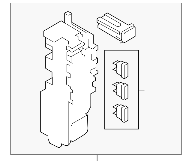 2009-2010 Mazda 6 Fuse & Relay Box GS3L-66-760B | QuirkParts