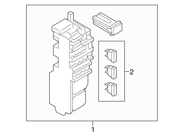 2006-2013 Mazda 6 Fuse 9970-51-305 | RealMazdaParts.com
