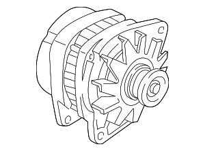 1996-1998 GM Generator Assembly, (Remanufactured) 19244775 ...