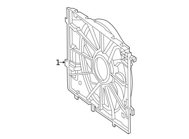 223-906-09-00 - Engine Cooling Fan Assembly 2021-2024 Mercedes-Benz ...