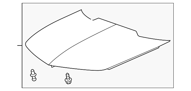 2010-2015 Chevrolet Camaro Hood 23299658 GM | GMPartsDirect.com