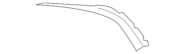 257-885-97-01 - Trim Molding 2019-2021 Mercedes-Benz CLS 53 AMG ...