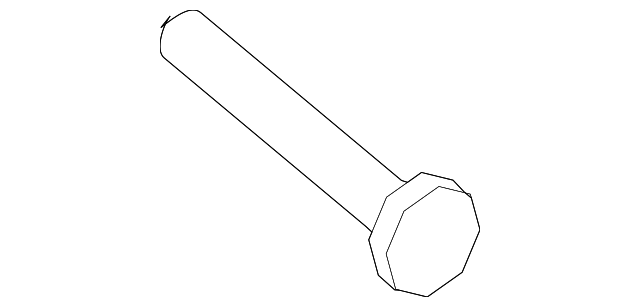 4B0-407-643-A - Hub Bolt 1992-2015 Audi | Audi OEM Parts