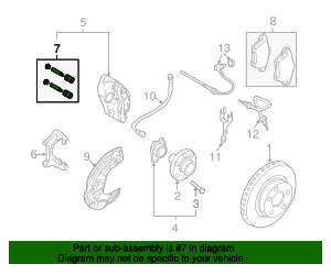 1985-2024 Audi Bushing Kit 8V0-698-647 | Audi USA Parts