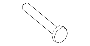 4B0-407-643-A - Hub Bolt 1992-2015 Audi | Audi OEM Parts