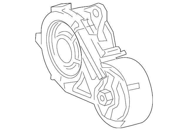 OEM 2020-2024 Toyota Belt Tensioner Part # 16620-F2010 | Modern Toyota ...