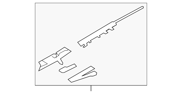 Genuine BMW 54-10-7-198-619 | Slide Rail | FREE Shipping on Most Orders ...