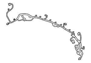 2017-2018 Jeep Compass Wire Harness 68352570AC | TascaParts.com