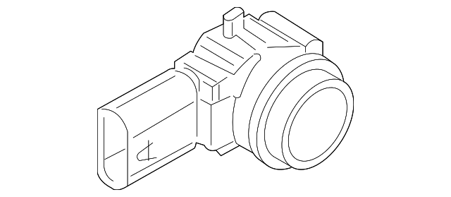 2017-2020 Jeep Compass Reverse Sensor 5UT05TZZAA | TascaParts.com