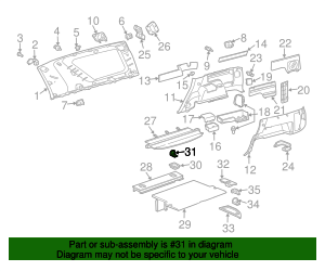 2003-2014 Toyota Trim Cover Striker 58460-35020 | OEM Parts Online
