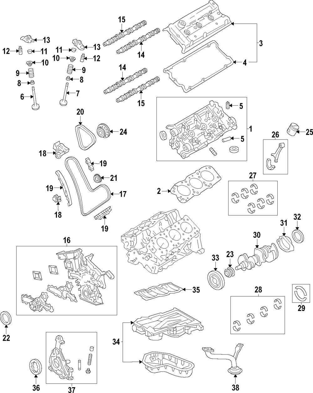 2010-2024 Toyota Engine Camshaft Follower 13750-31030 | Toyota Parts Center