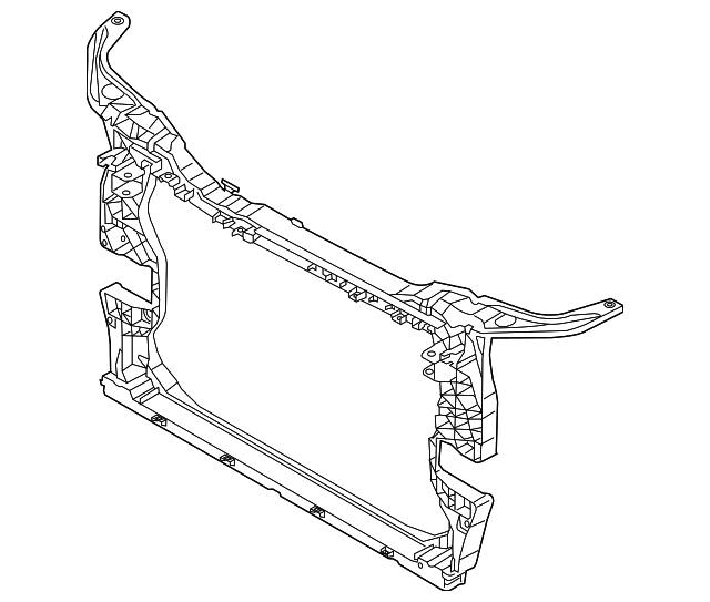 2018-2024 Audi Radiator Support 80A-805-594-B | OEM Parts Online