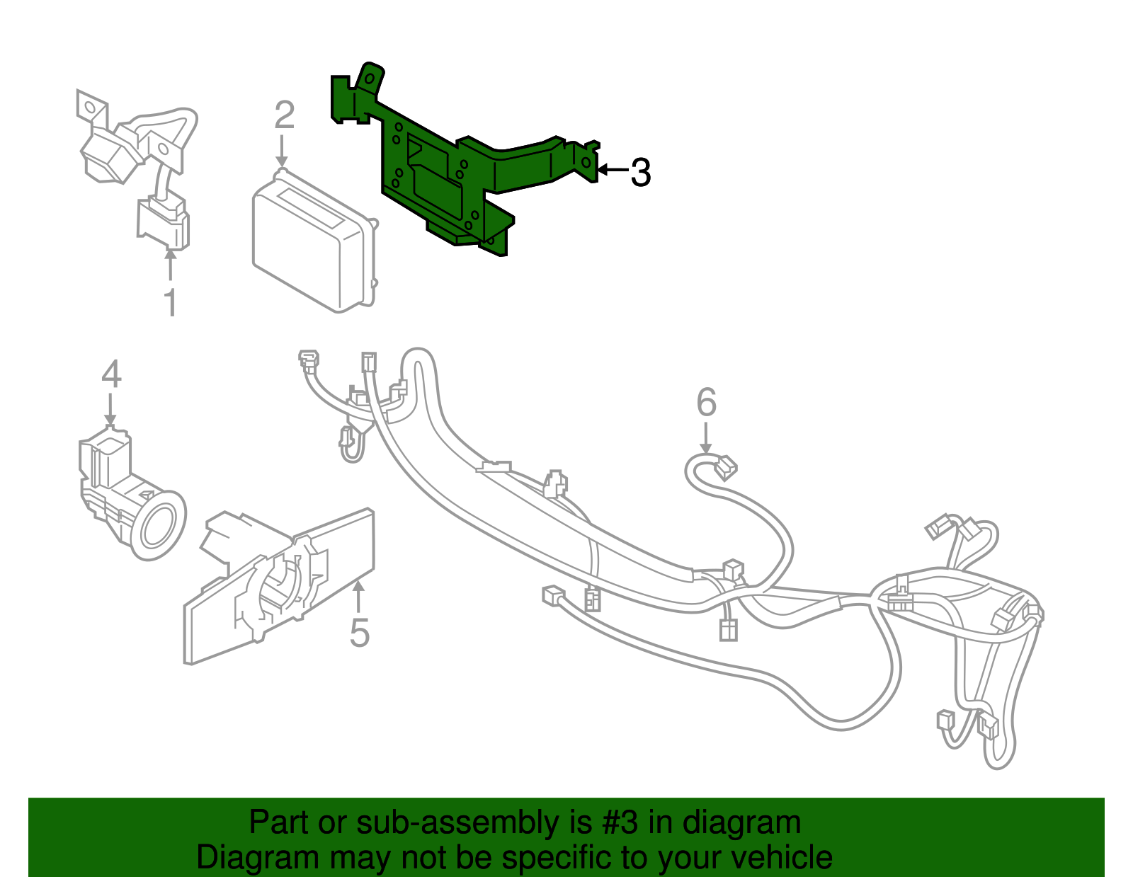 2015-2019 Infiniti Mount Bracket 28452-4AM1A | INFINITI OF WEST CHESTER