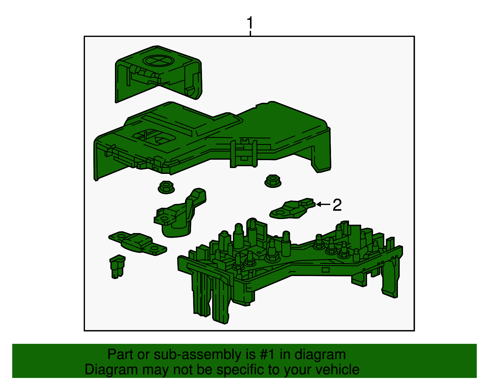 2017-2025 GM Junction Block 84922666 GM | GMPartsDirect.com
