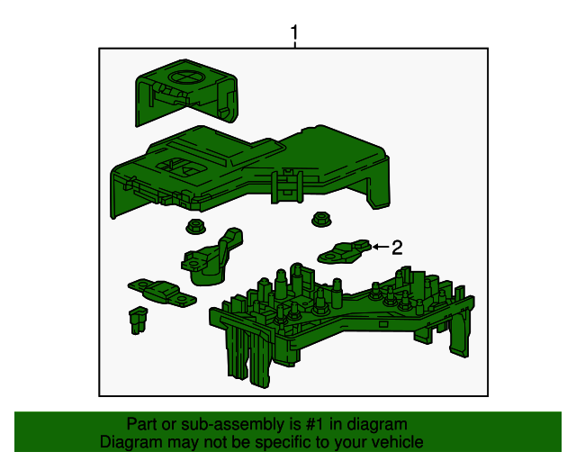 2017-2023 GM Fuse Block 84922667 | AutoNationParts.com