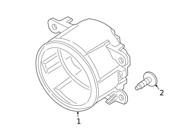2019-2024 Ford Fog Lamp Assembly JB3Z-15201-C | OEM Parts Online