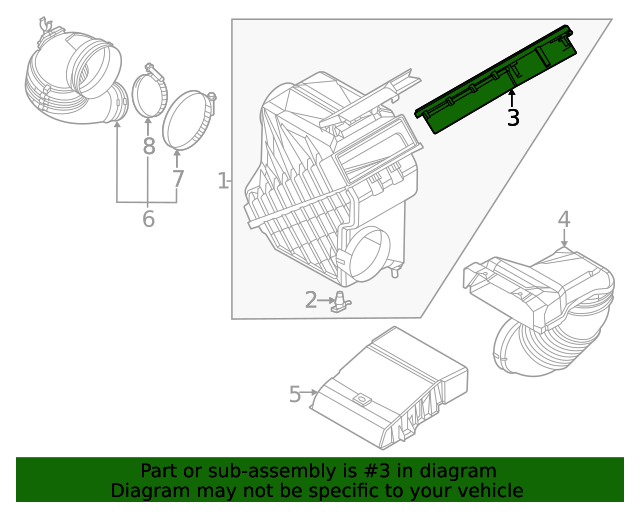 2022-2023 Genesis GV70 Air Filter 28113-AR100 | AutoNation Parts