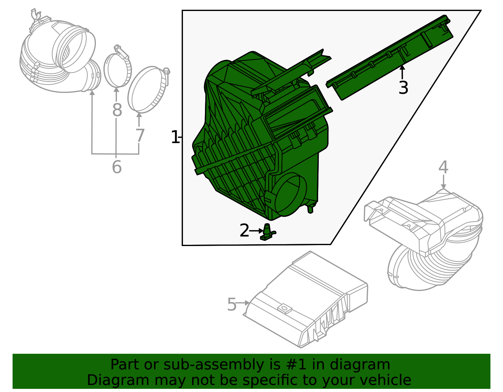 28110-AR100 - High-Quality Air Cleaner Assembly for 2022-2025 Genesis ...