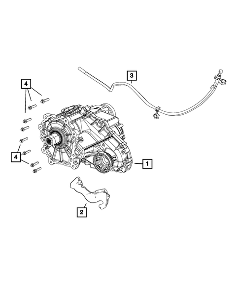 Transfer Case and PTU Assembly for 2020 Jeep Grand Cherokee | Mopar eStore