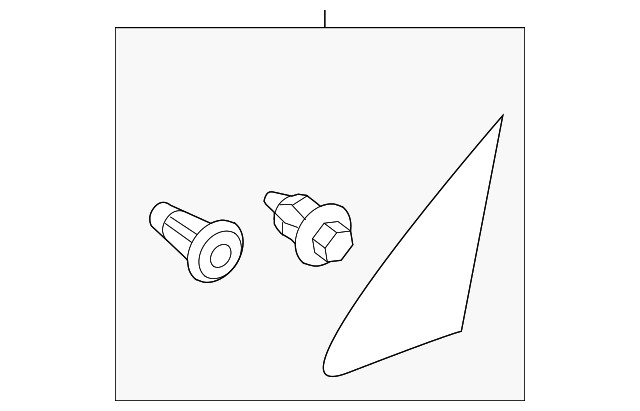 2003-2008 Toyota Corolla Cover Sub-Assembly, Front Pillar, Upper Left ...