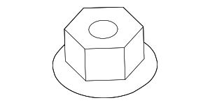 76924-02010 - Rocker Molding Retainer - 2000-2014 Toyota | OEM Genuine ...