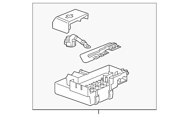 2017-2019 GM Battery Distribution Engine Compartment Fuse Block ...