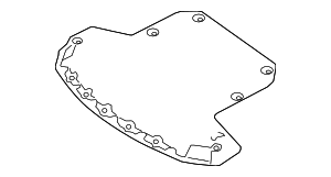 213-682-91-00 - Hood Insulation Pad 2018-2023 Mercedes-Benz | Mercedes ...