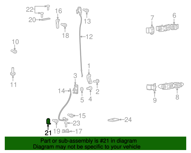 2014-2021 Ram Stabilizer 68385055AA | TascaParts.com