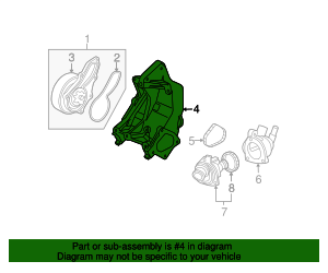 2009-2014 Acura TSX Passage, Water 19410-R40-A00 | OEM Parts Online