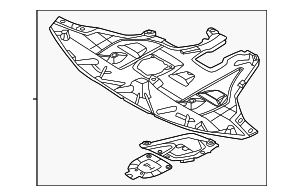 2022-2025 Hyundai Santa Cruz Under Cover 29110-K5000 | QuirkParts